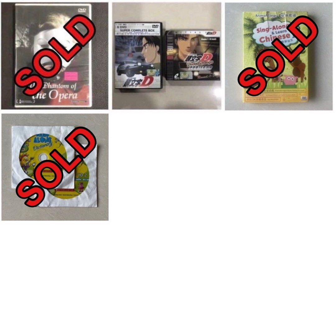 Movies, Musicals, Kids Learning CD / VCD / DVD, Everything Else on ...