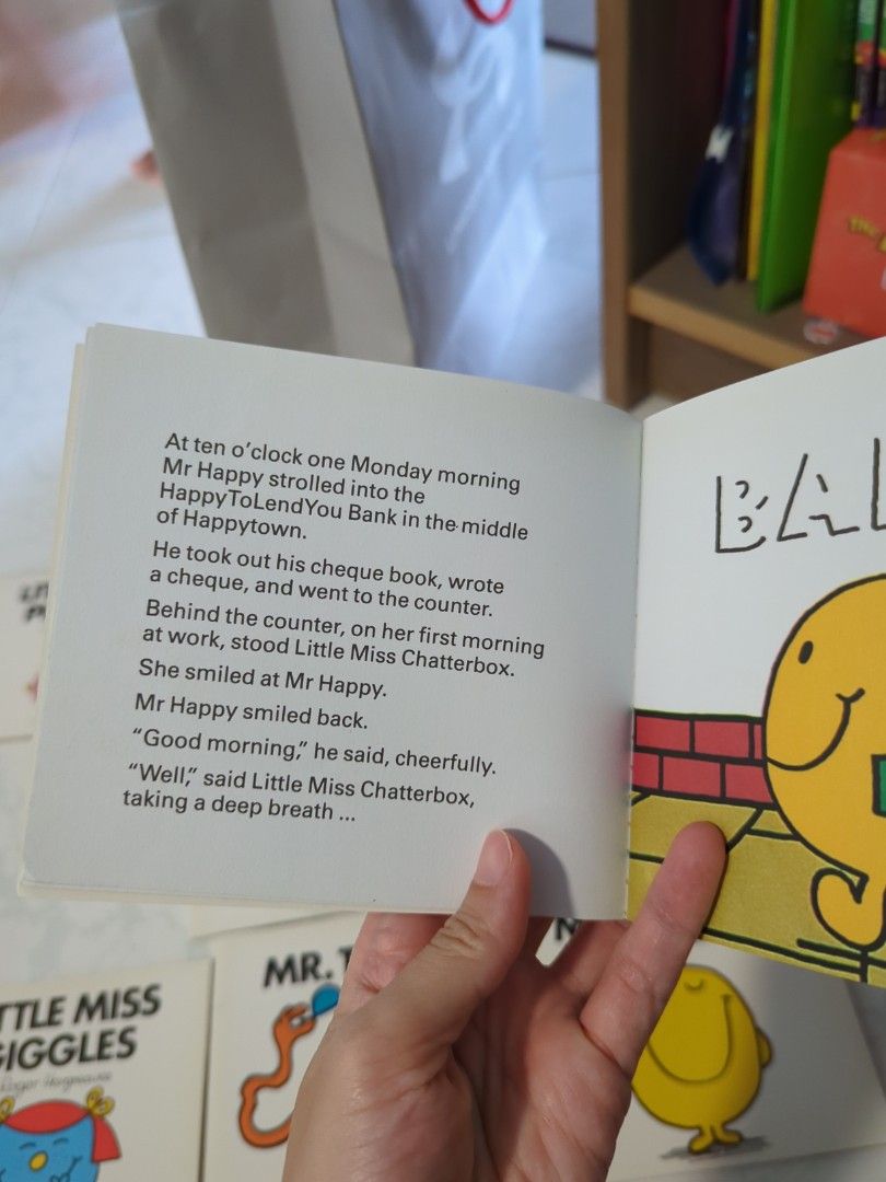 Mr Men and Little Miss Book set (9 books), Hobbies & Toys, Books ...