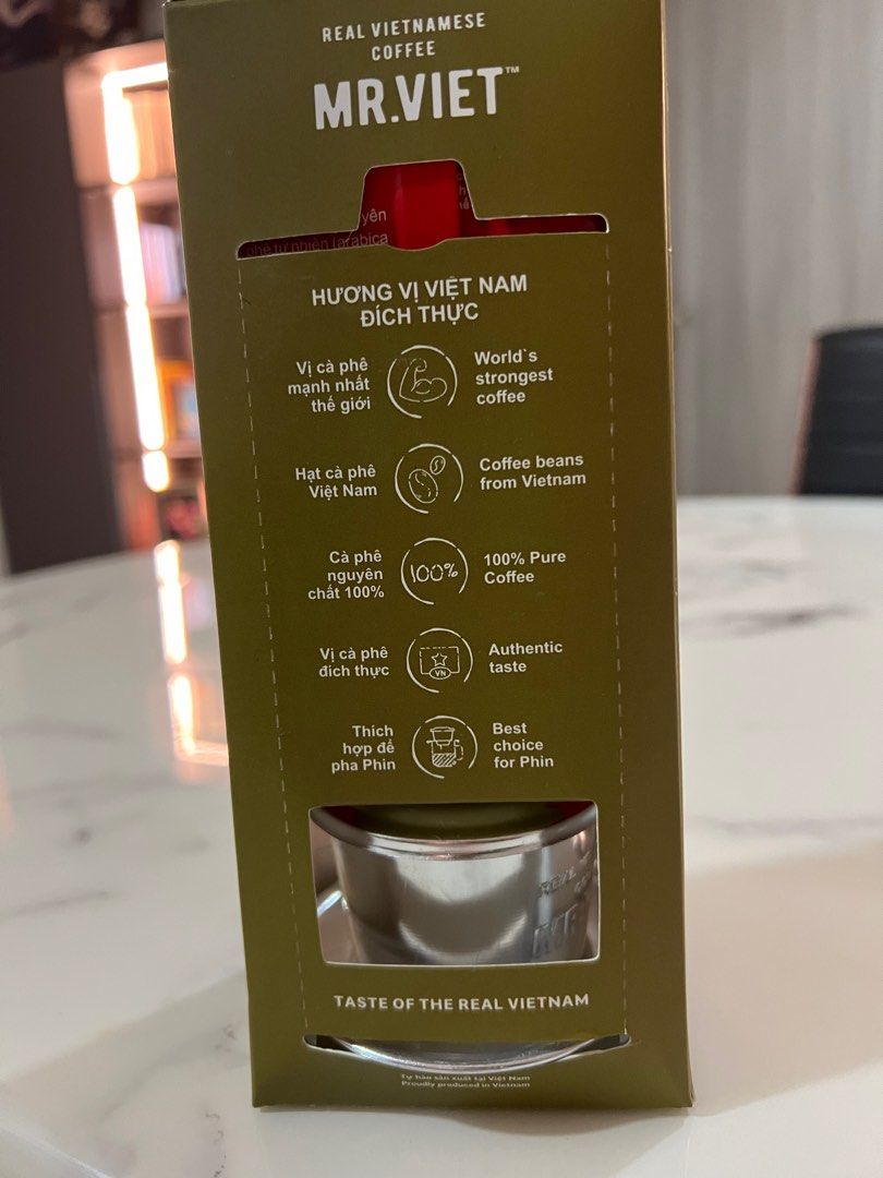 Mr Viet Coffee with Filter, Food & Drinks, Beverages on Carousell