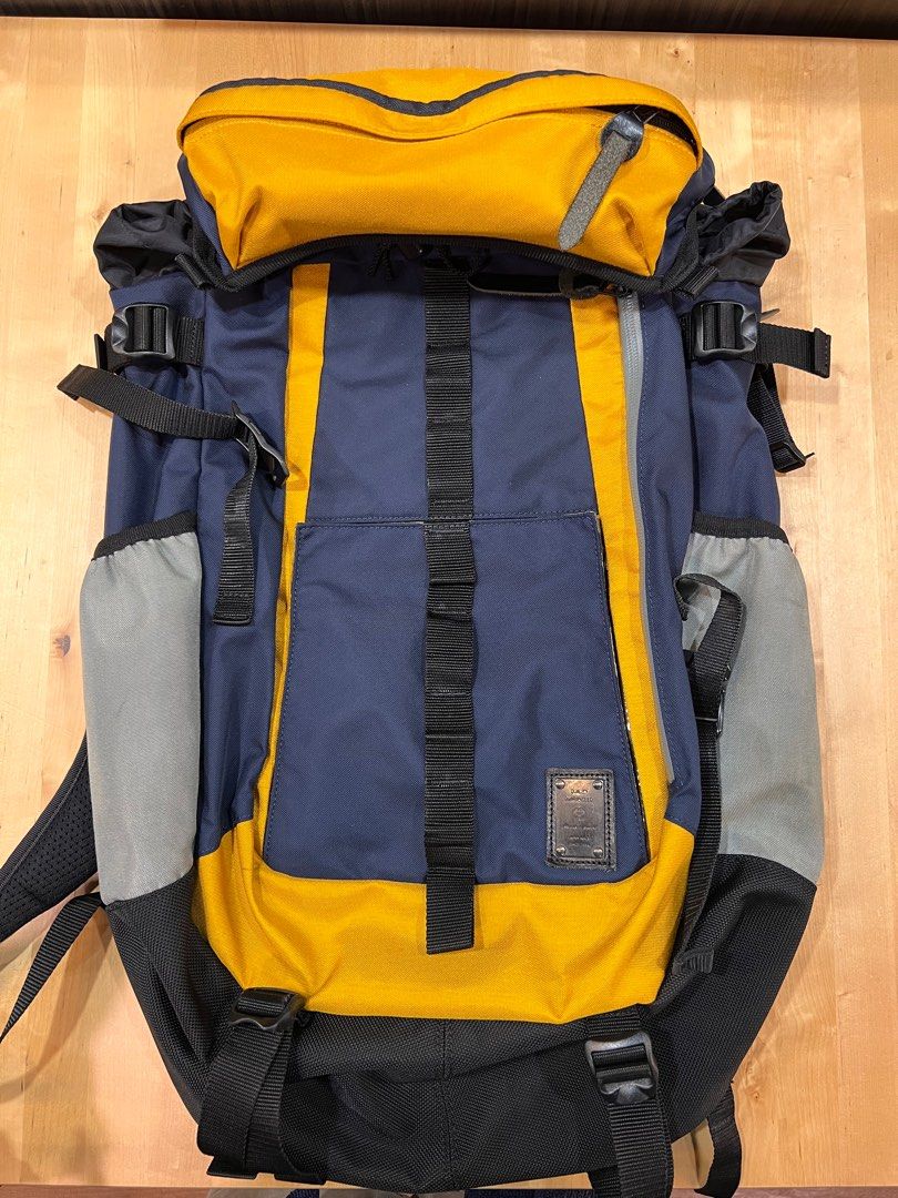 MSPC 日本製 後背包 黑色 台灣限量款 Master piece, 他的時尚, 包包與錢包, 背包在旋轉拍賣