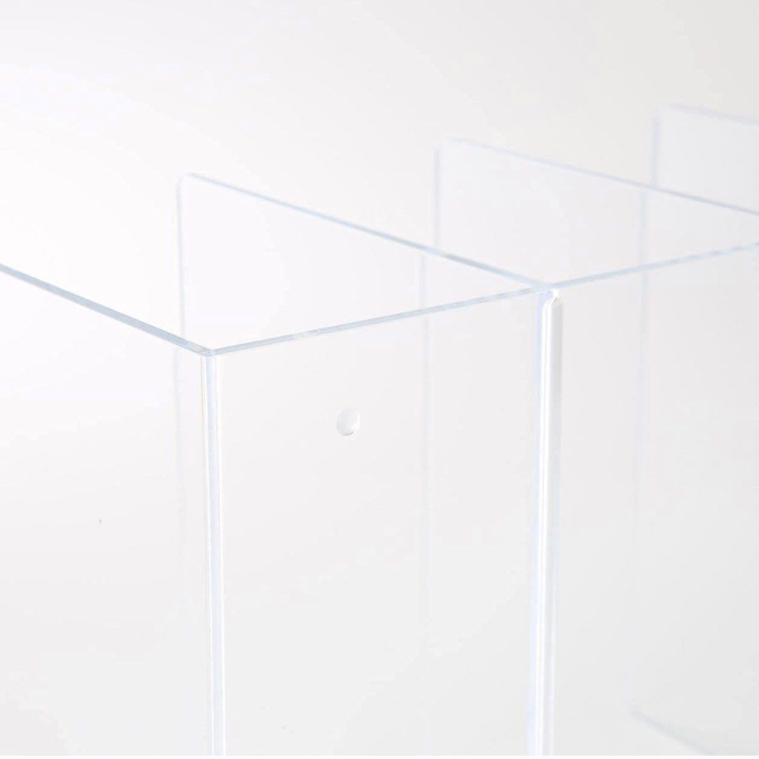Muji Acrylic Partition Stand Book Magazines File Holder Divider ...