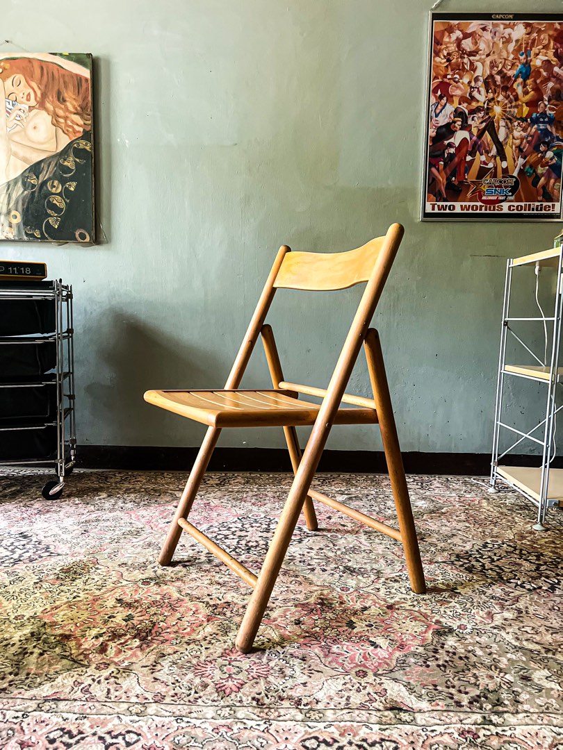 Muji folding chair, Furniture & Home Living, Furniture, Chairs on Carousell