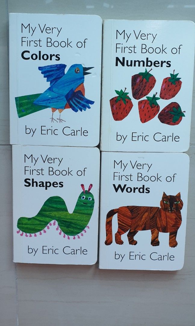 My Very First Library by Eric Carle (4 books) (with free mailing ...