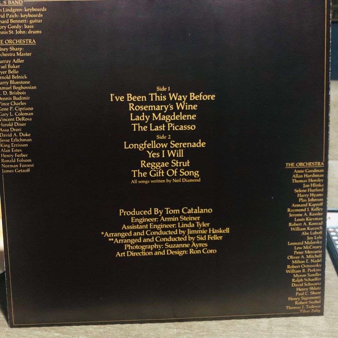 Neil Diamond Vinyl Record, Hobbies & Toys, Music & Media, Vinyls on ...