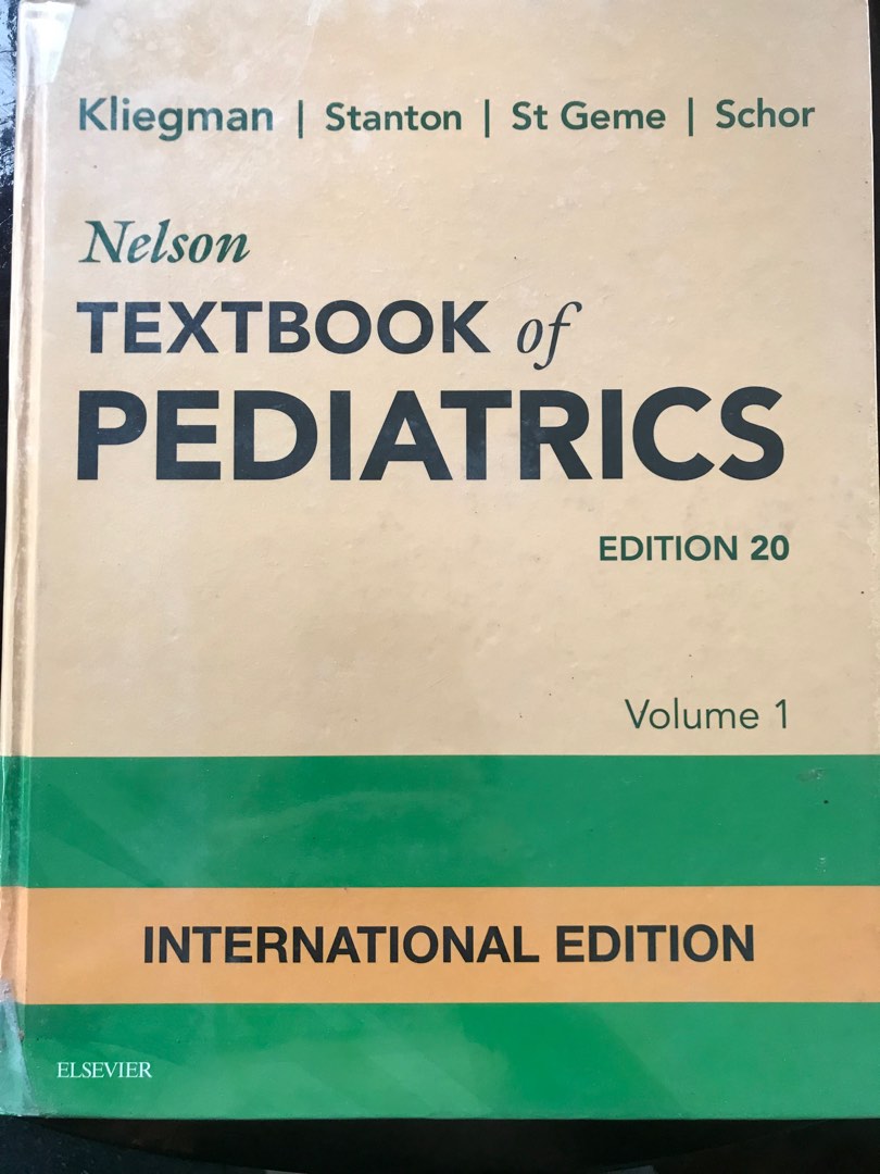 Nelson Textbook of Pediatrics 20th Edition (Original), Hobbies & Toys ...