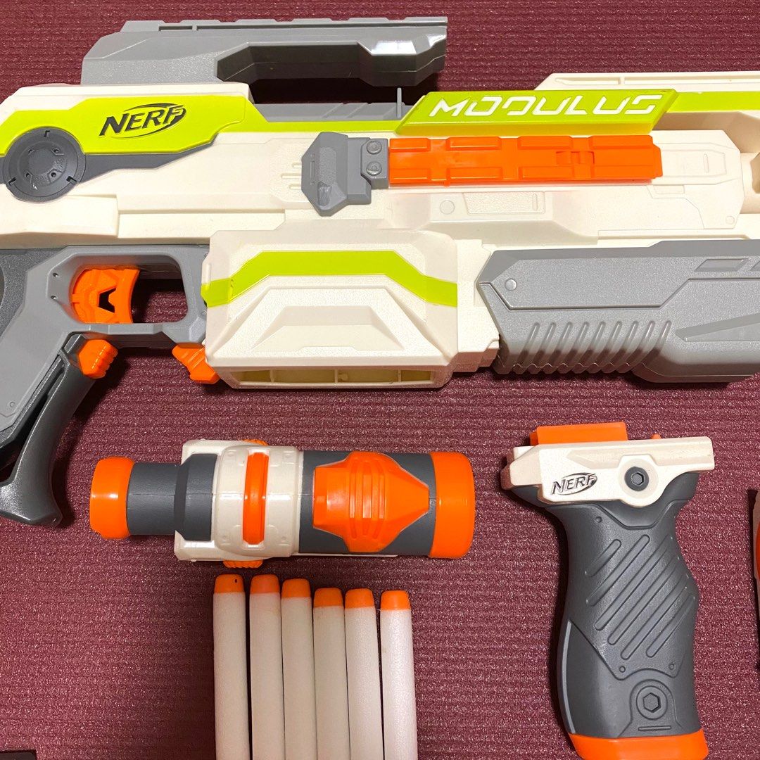 Nerf Gun N-Strike Modulus ECS-10, Hobbies & Toys, Toys & Games on Carousell