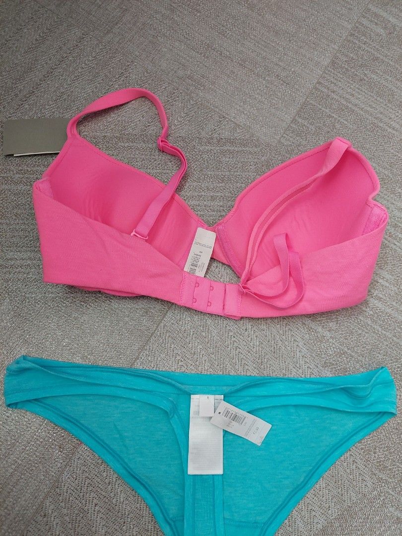 New 36B & UK14-18 GAP Bra & Thongs Set, Women's Fashion, New Undergarments & Loungewear on Carousell