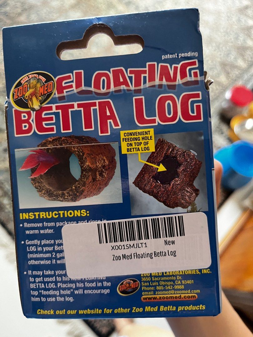 NEW Betta floating log, Pet Supplies, Homes & Other Pet Accessories on ...