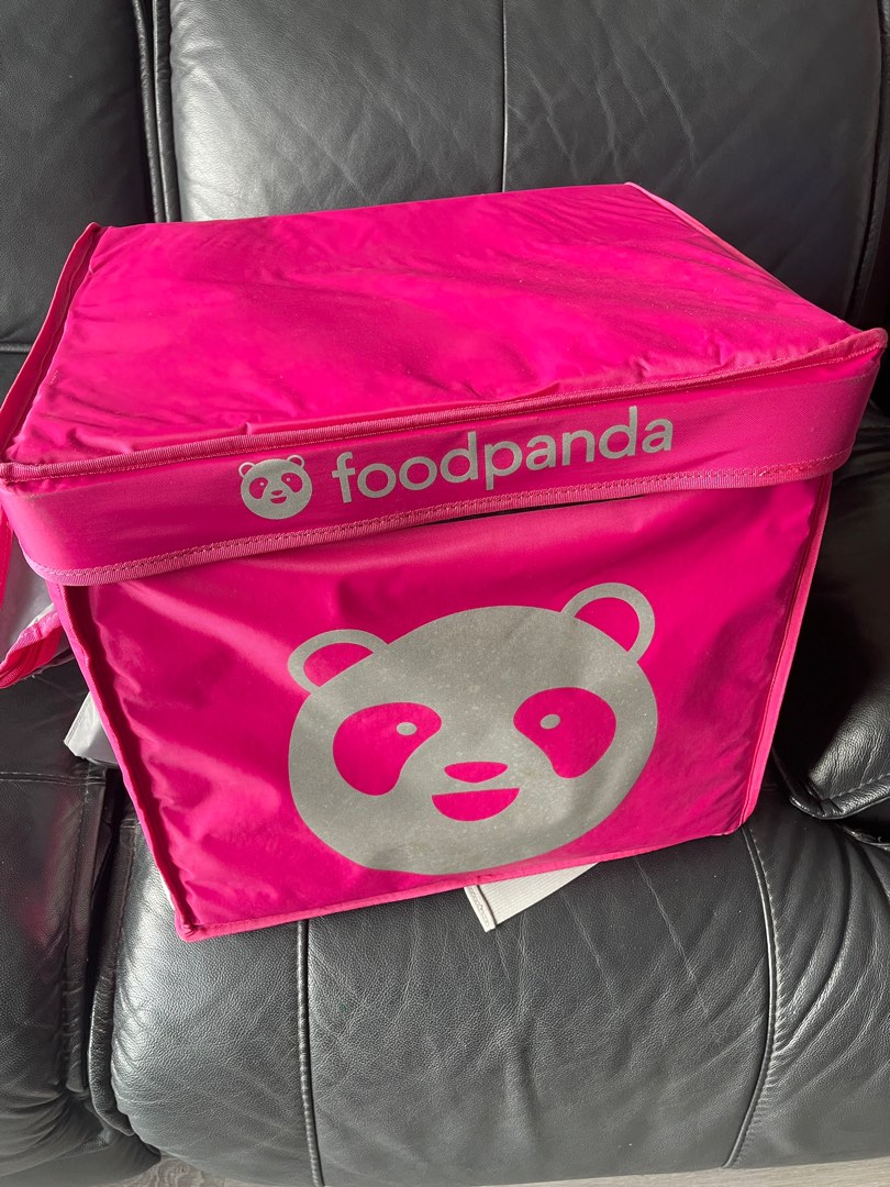 New Food panda delivery bag full set, Motorcycles, Motorcycle ...