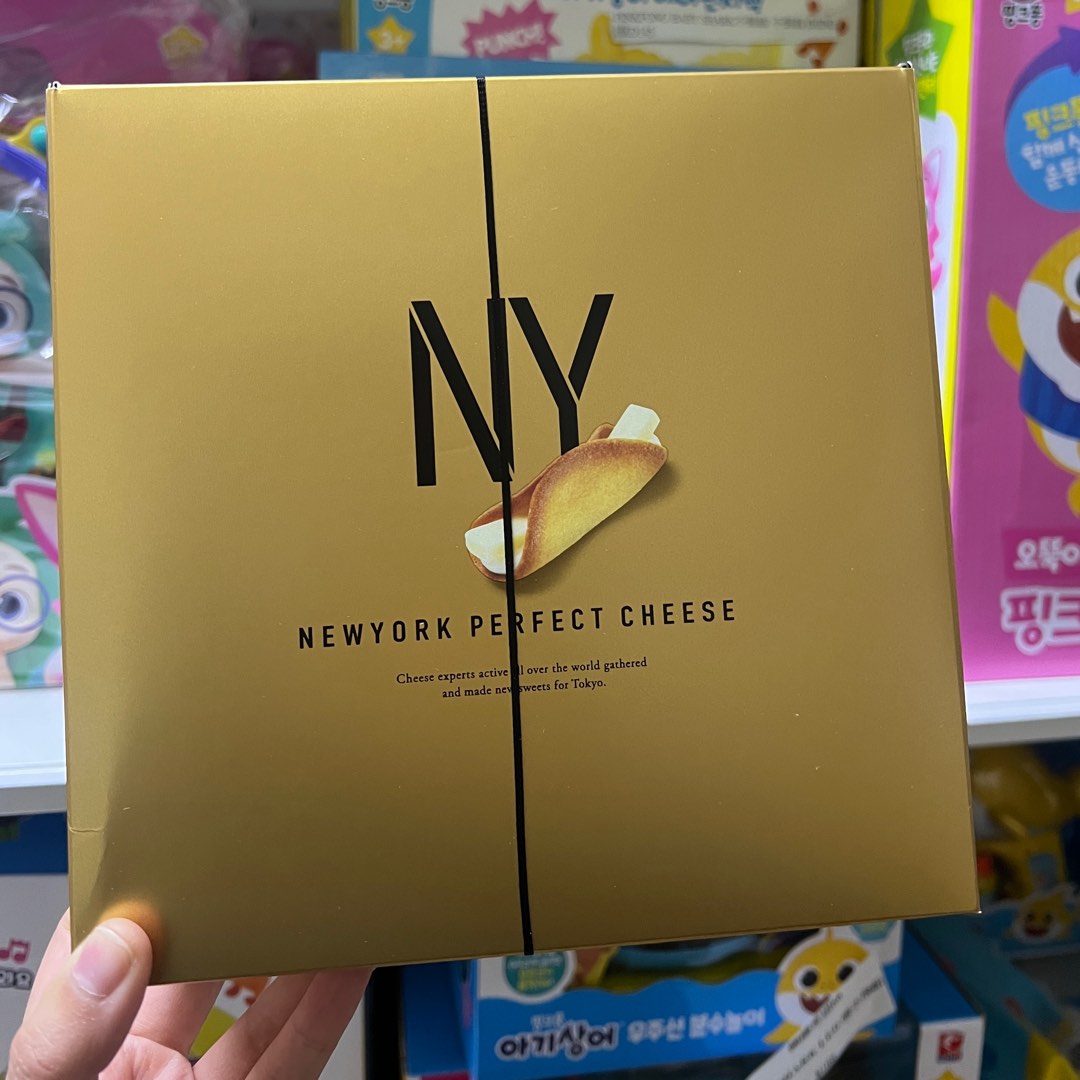 日本New York Perfect Cheese 奶油芝士脆餅 - 12件, 嘢食 & 嘢飲, 包裝食物&即食食物 - Carousell