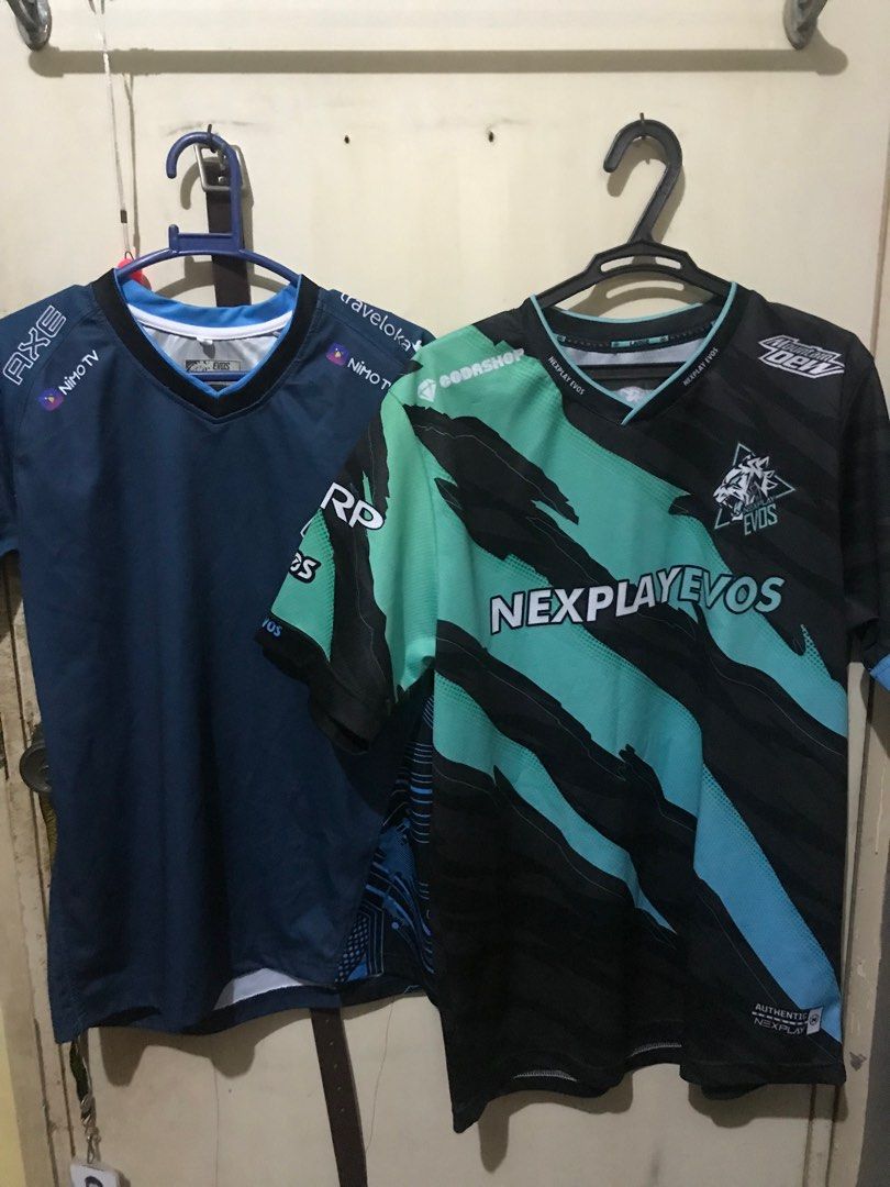 Nexplay Evos & Evos Esports Indonesia Jersey, Men's Fashion, Tops ...
