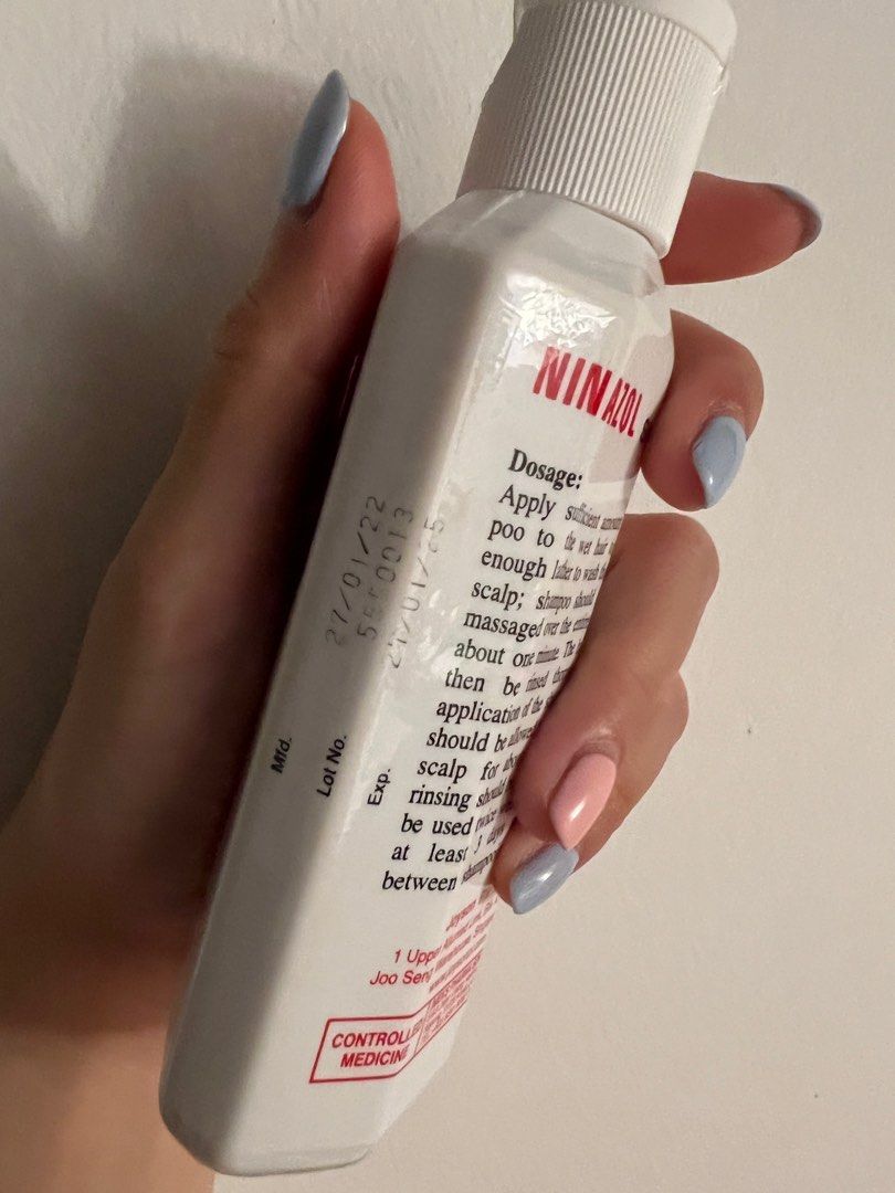 Ninazol (ketoconazole 2%) shampoo, Beauty & Personal Care, Hair on ...