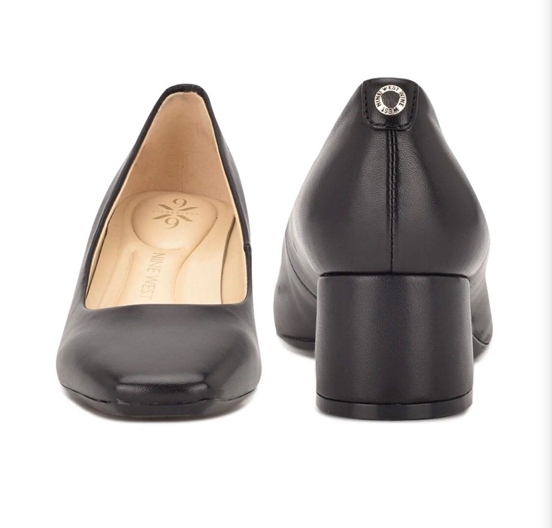 Nine West Cloe 9x9 Block Heel Pumps, Women's Fashion, Footwear, Heels ...