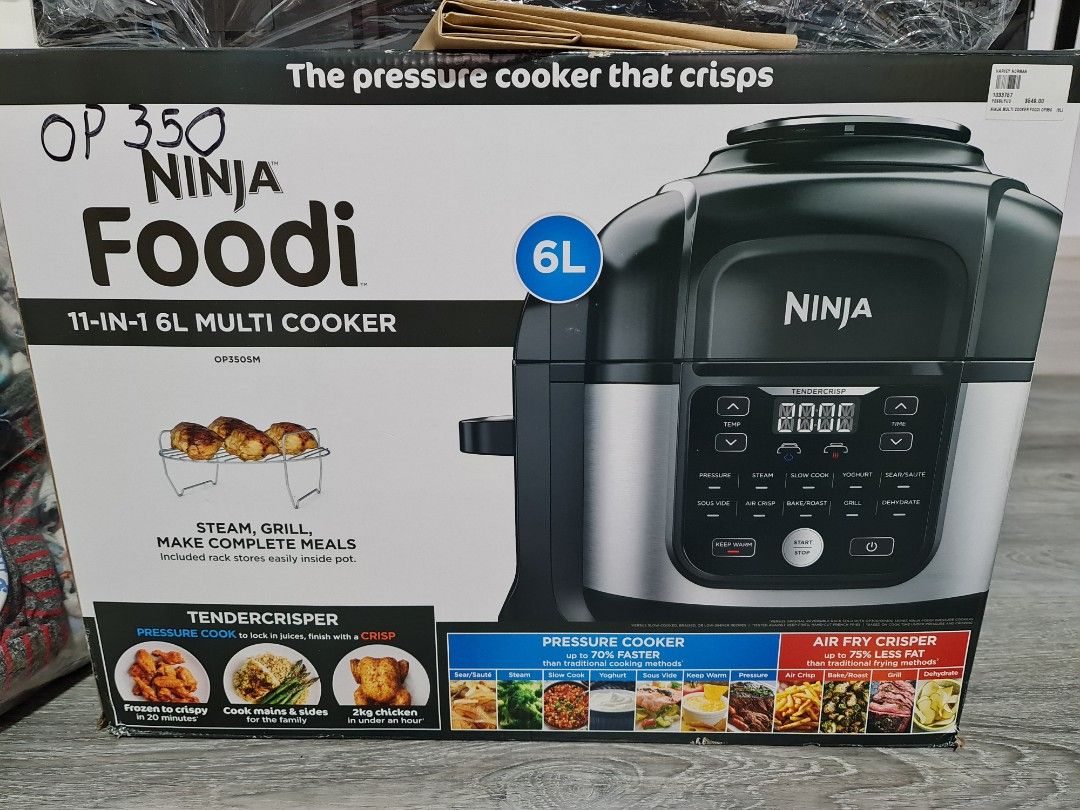 Ninja Foodi 11-in-1 6L multi cooker, TV & Home Appliances, Kitchen ...