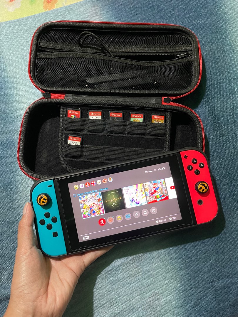 Nintendo Switch v2 Complete Package with Physical and Digital Games ...