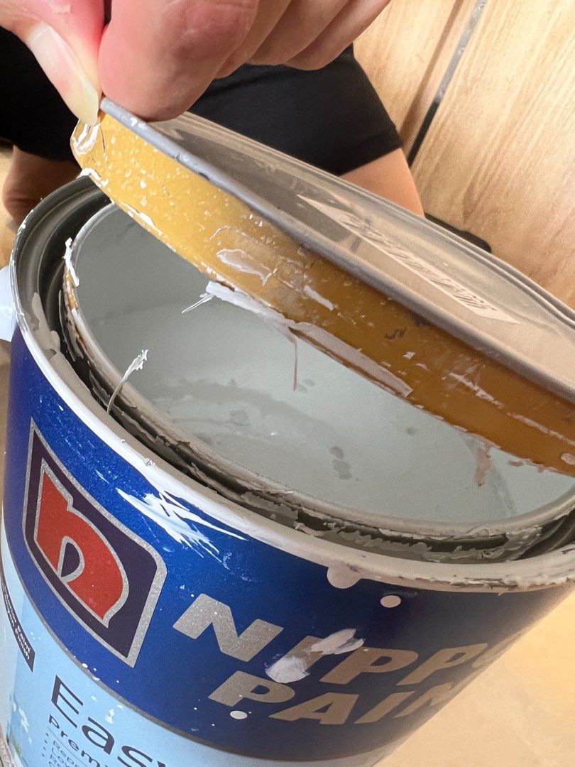 Nippon paint Easy Wash 5L gray dew, Furniture & Home Living, Home Decor ...