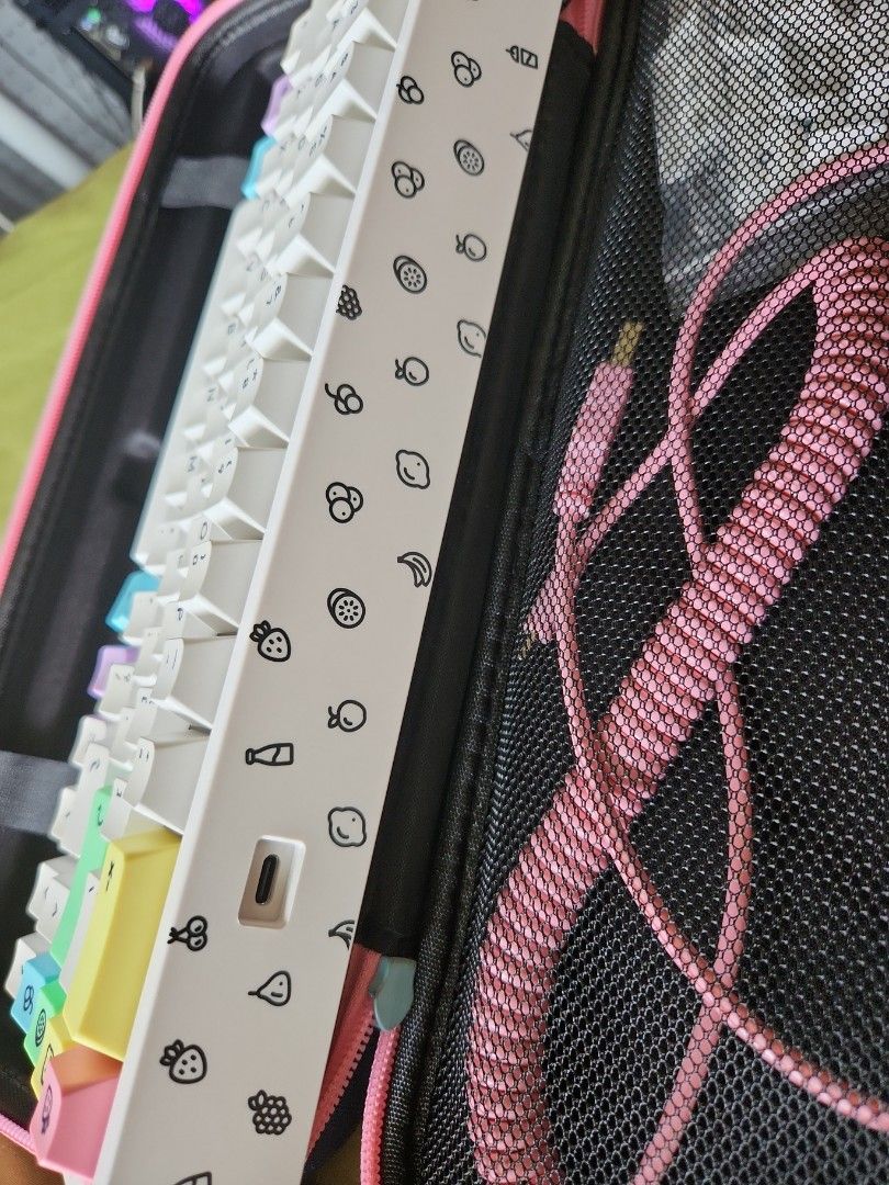 NK65 Milkshake Edition Mechanical Keyboard, Computers & Tech, Parts ...