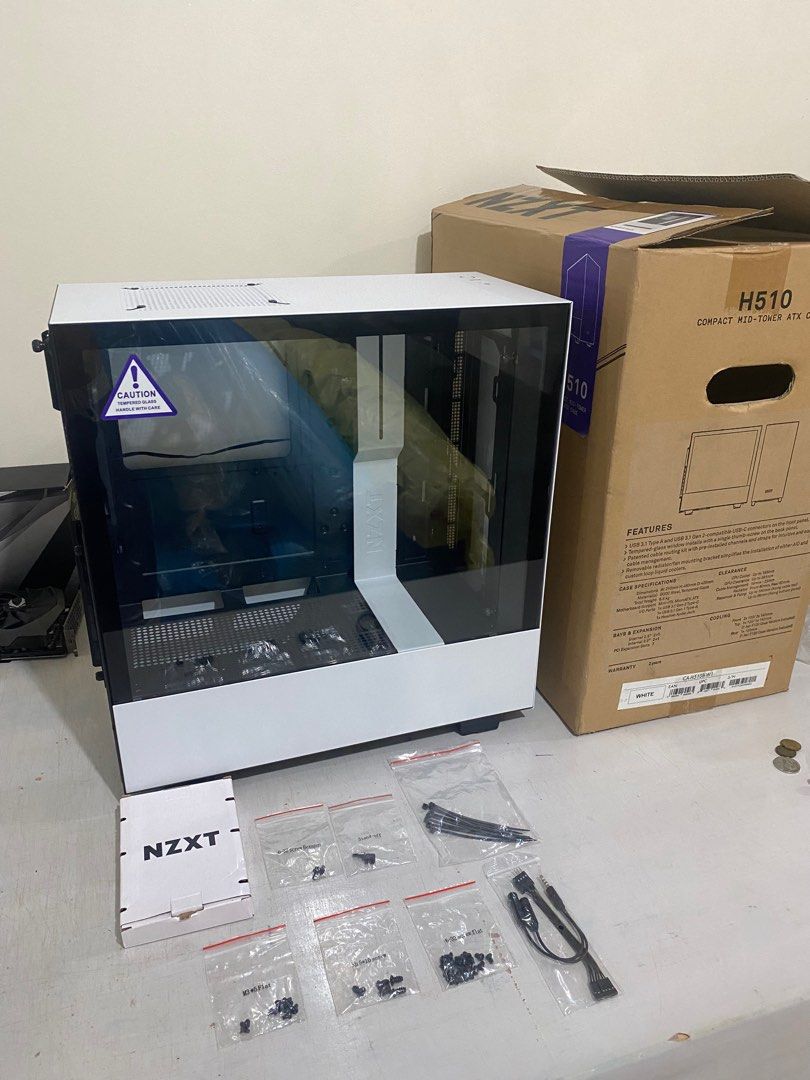 NZXT H510 (2 weeks used), Computers & Tech, Parts & Accessories, Other ...