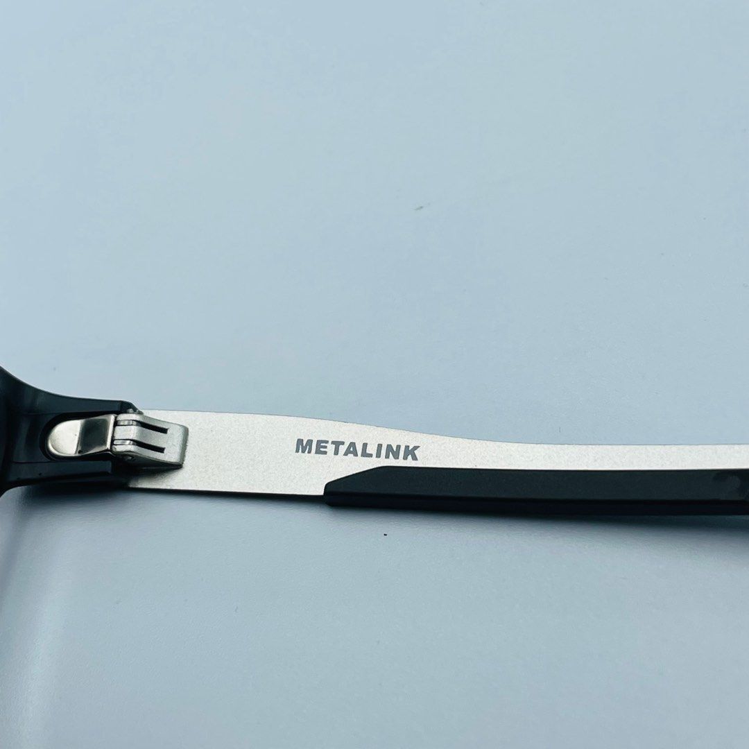 Oakley Metalink Satin Black 53, Men's Fashion, Watches & Accessories ...