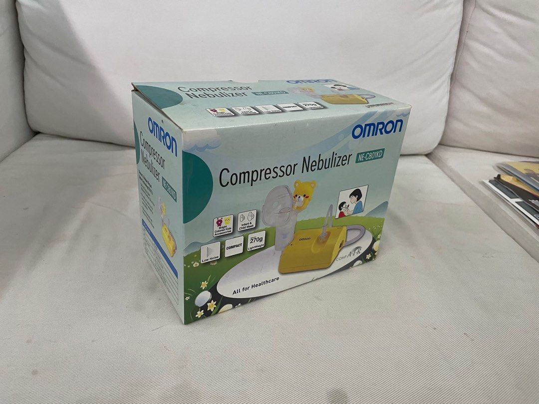 Omron compressor nebulizer, Health & Nutrition, Health Monitors ...