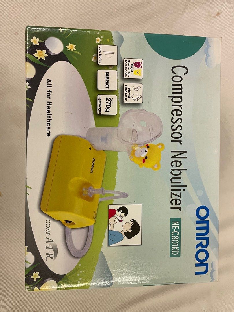 Omron compressor nebulizer, Health & Nutrition, Health Monitors ...