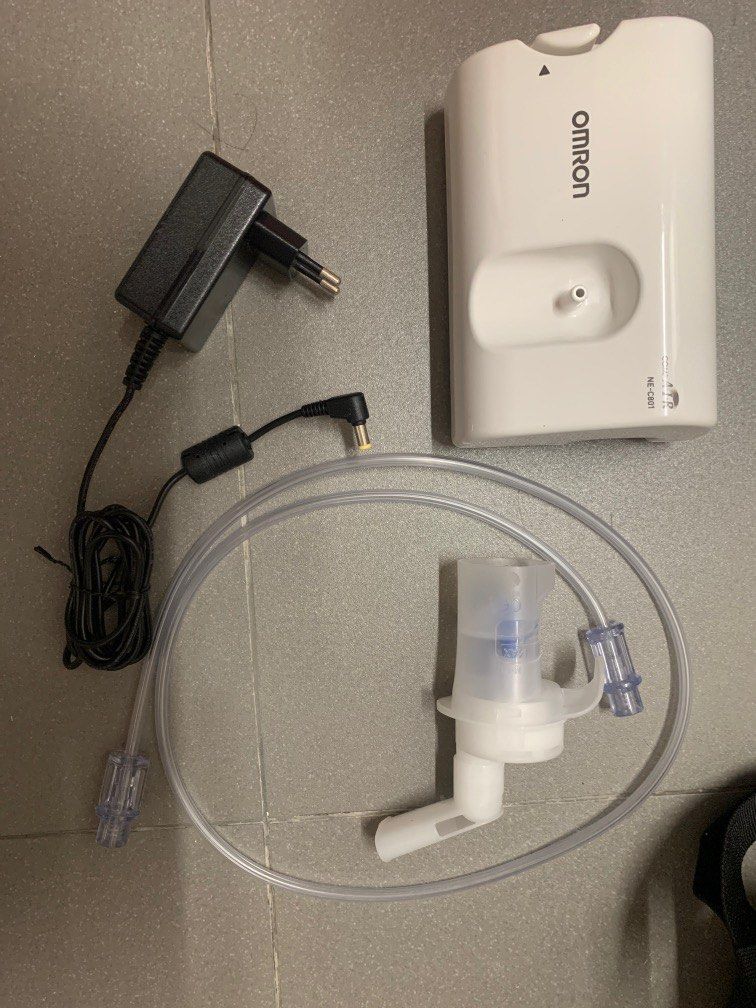 Omron Compressor Nebulizer C801, Health & Nutrition, Medical Supplies ...