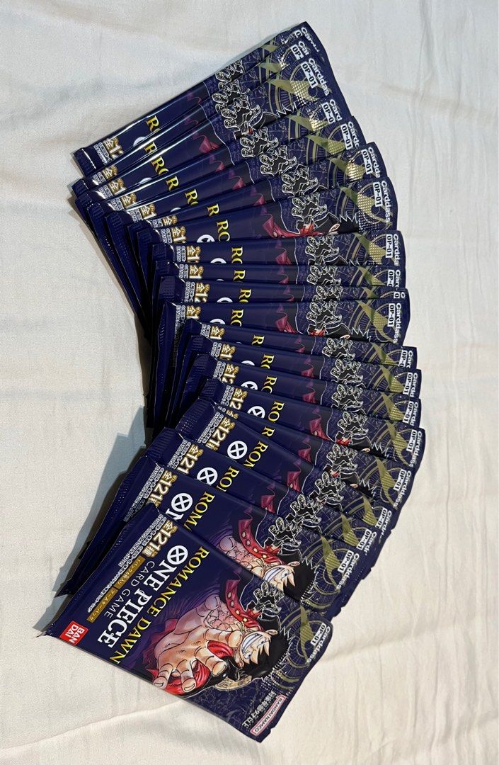 One Piece TCG OP-01 filtered packs, Hobbies & Toys, Toys & Games on ...