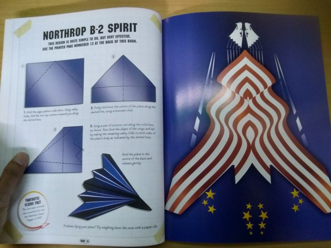 Origami Supersonic Jet Planes, Hobbies & Toys, Books & Magazines ...