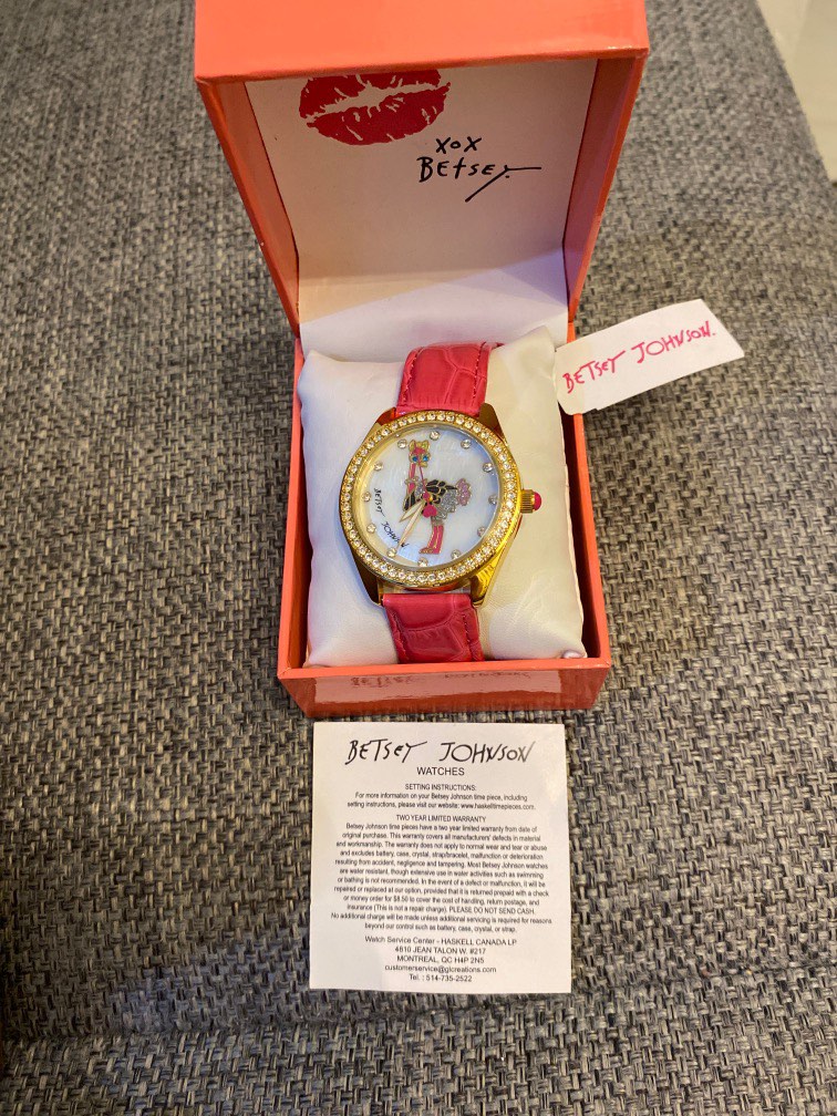 Original Betsey Johnson Watch, Women's Fashion, Watches & Accessories ...