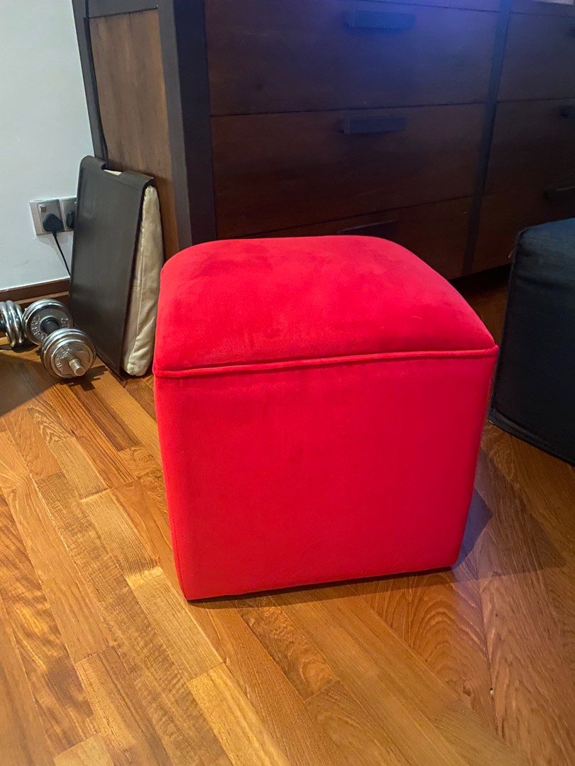 Ottoman, foot stool, poof chair, Furniture & Home Living, Furniture ...