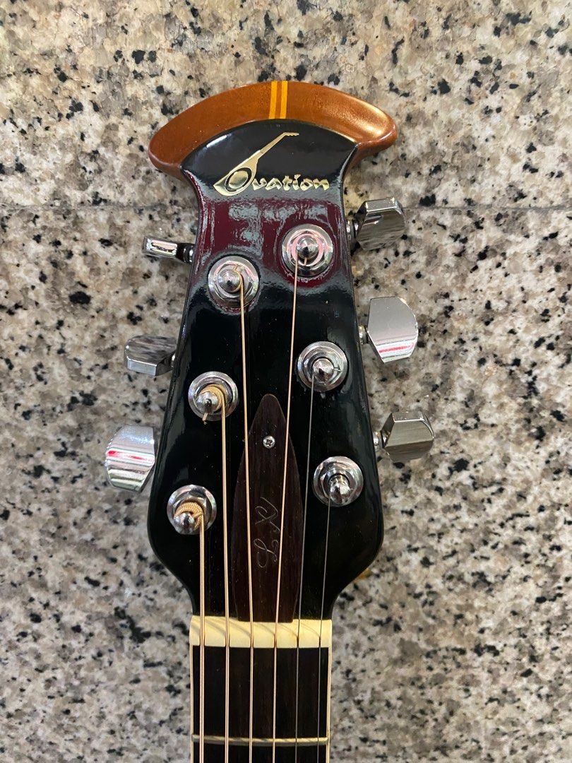 Ovation Model:2771 LX Standard Balladeer LX Acoustic Electric Guitar ...