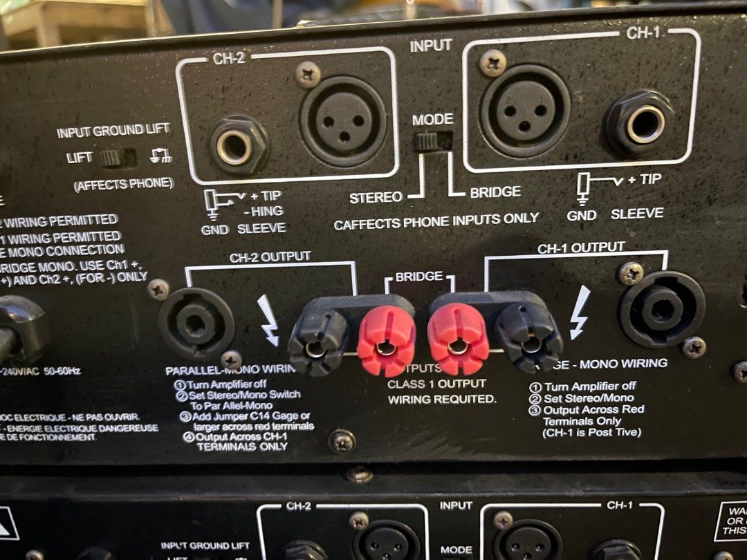 PARAMAX pro-250A amplifier, Audio, Soundbars, Speakers & Amplifiers on ...