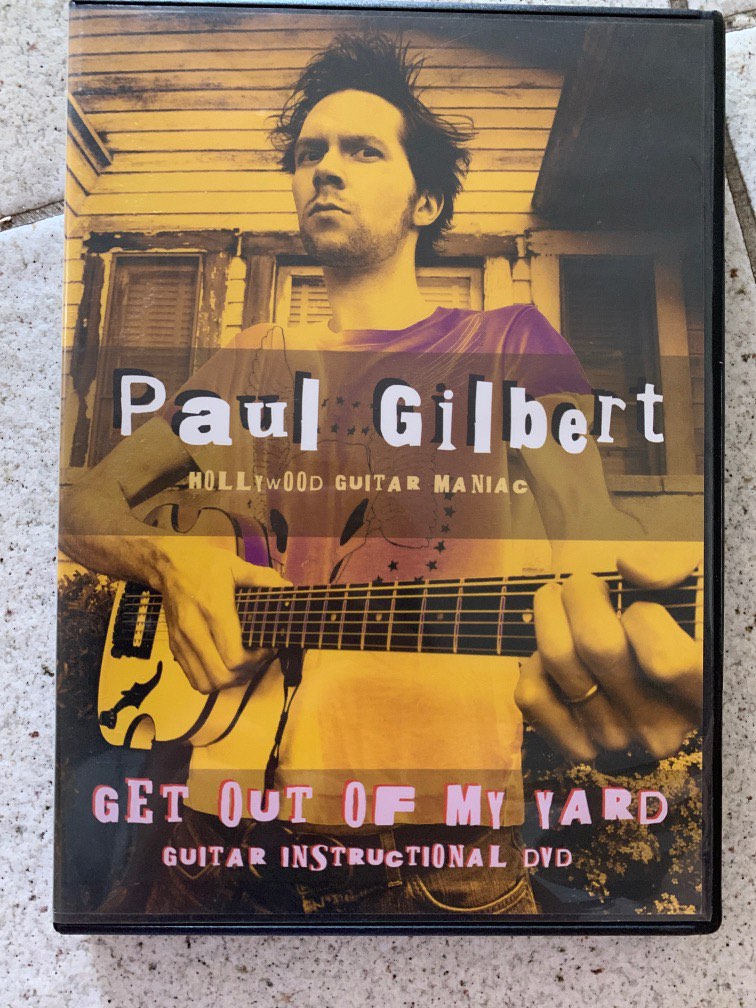 Paul Gilbert : Get out of my yard, Hobbies & Toys, Music & Media, CDs ...