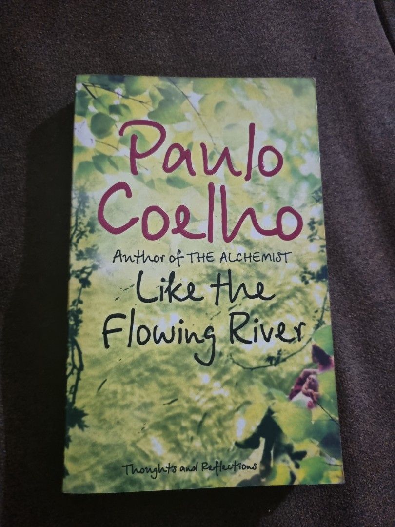 Pre-loved Book | Paulo Coelho | Like the Flowing River, Hobbies & Toys ...