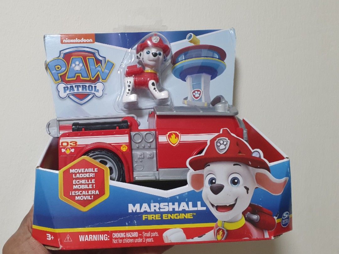 Paw Patrol Marshall Fire Engine, Hobbies & Toys, Toys & Games on Carousell