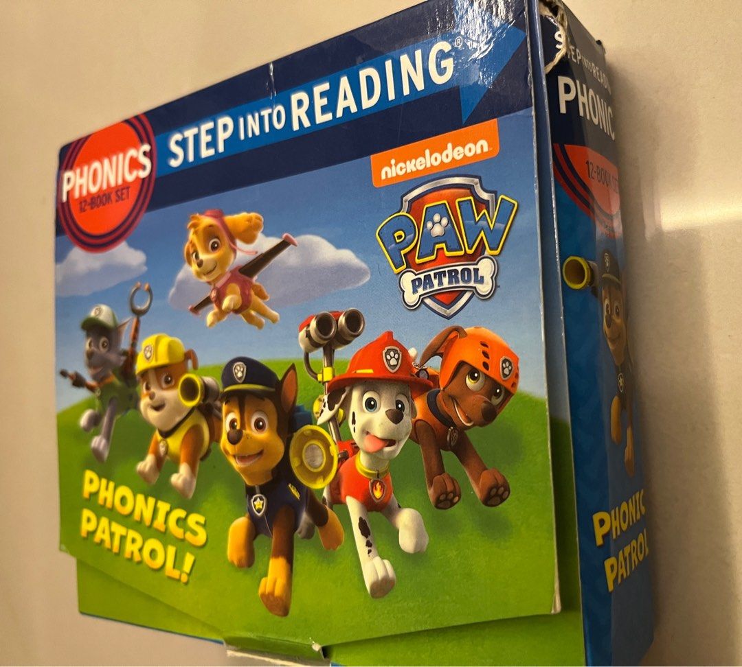 Paw Patrol Phonics Book Set, Hobbies & Toys, Books & Magazines ...