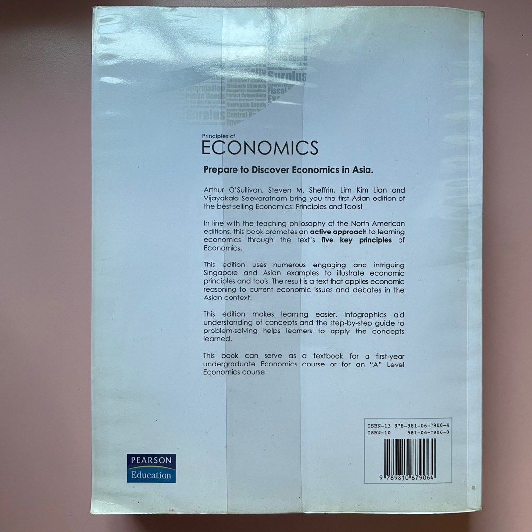 Pearson Principles of Economics, Hobbies & Toys, Books & Magazines ...