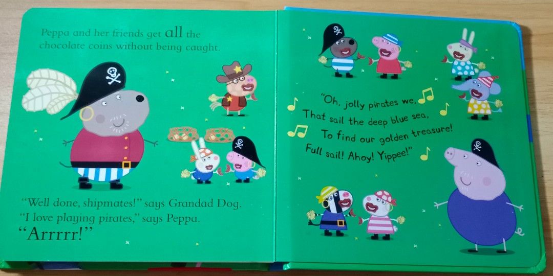 Peppa Pig Peppa the Pirate Boardbook, Hobbies & Toys, Books & Magazines ...