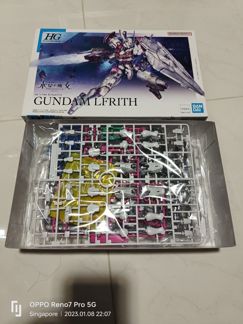 PG Red Frame Kai & Various HG Kit for Sale, Hobbies & Toys, Toys ...