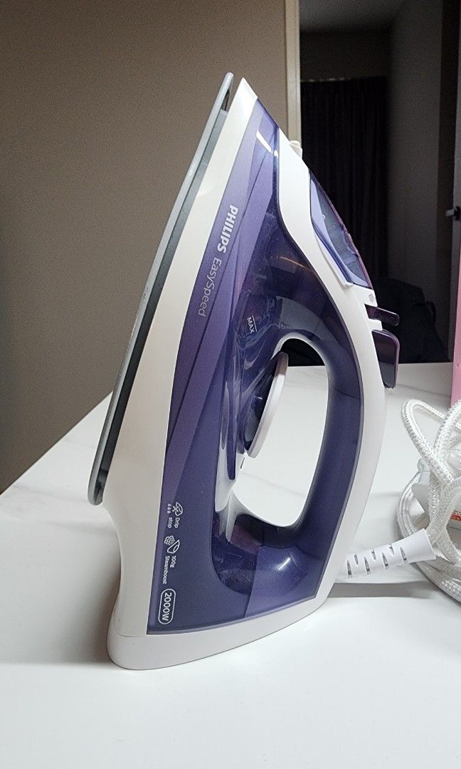 Philips EasySpeed Steam Iron GC1752/36 with ironing board, TV & Home ...