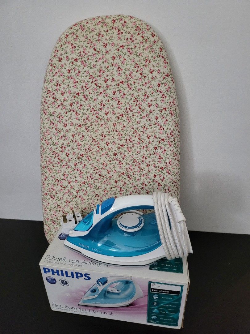 Philips Iron & board, TV & Home Appliances, Irons & Steamers on Carousell