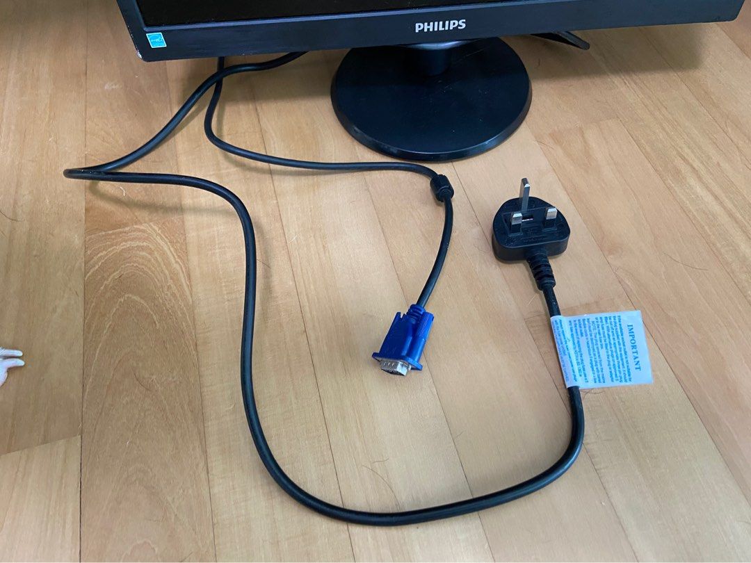 Philips LED monitor 193V, Computers & Tech, Parts & Accessories ...