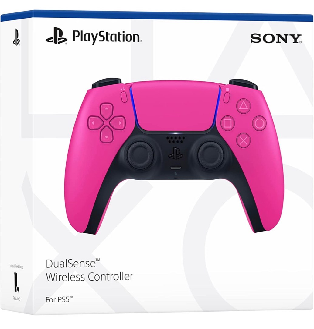 PlayStation DualSense Wireless Controller - Nova Pink - PlayStation 5 ...