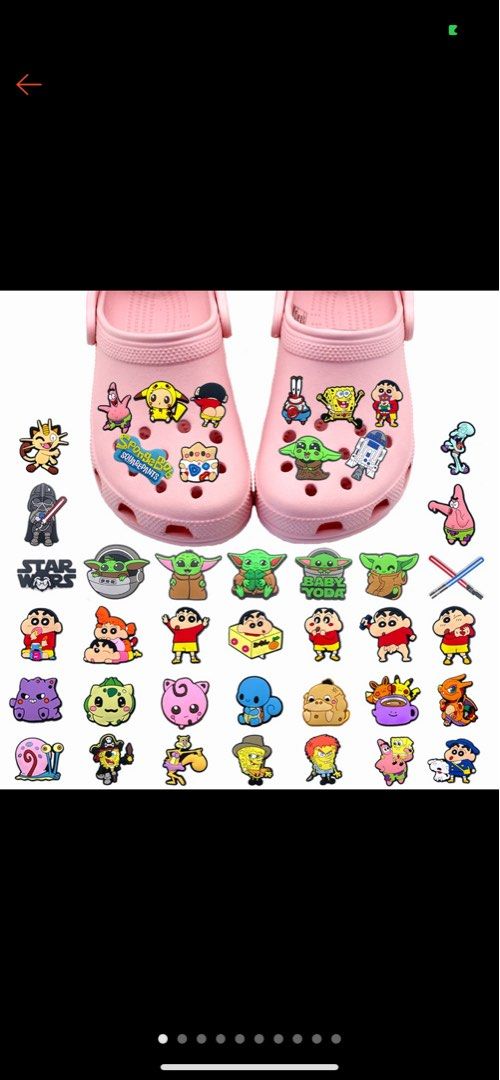 [PO] Crocs Jibbitz ( cartoon characters) on Carousell