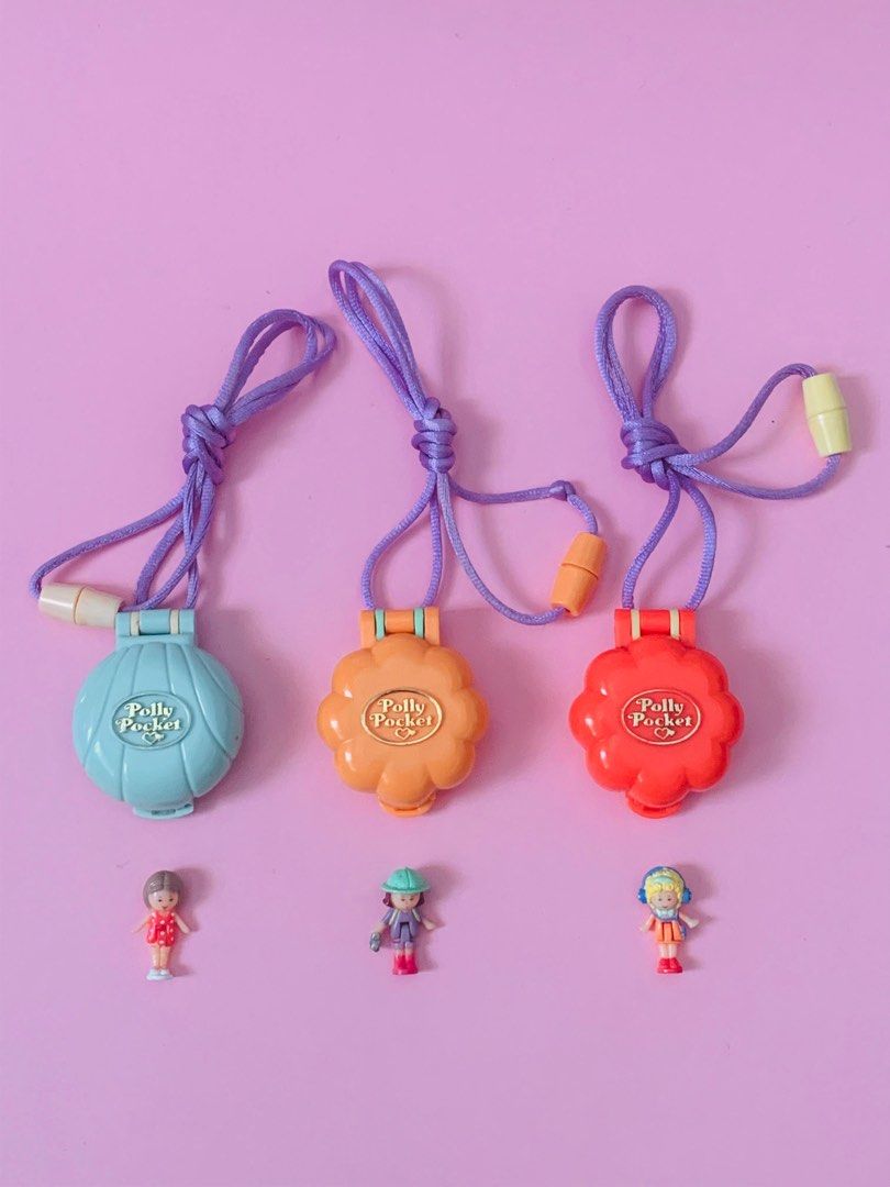 Polly Pocket Lockets - 1991, Hobbies & Toys, Memorabilia & Collectibles ...