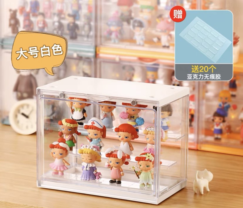 POP MART model organiser box, Furniture & Home Living, Home Improvement ...