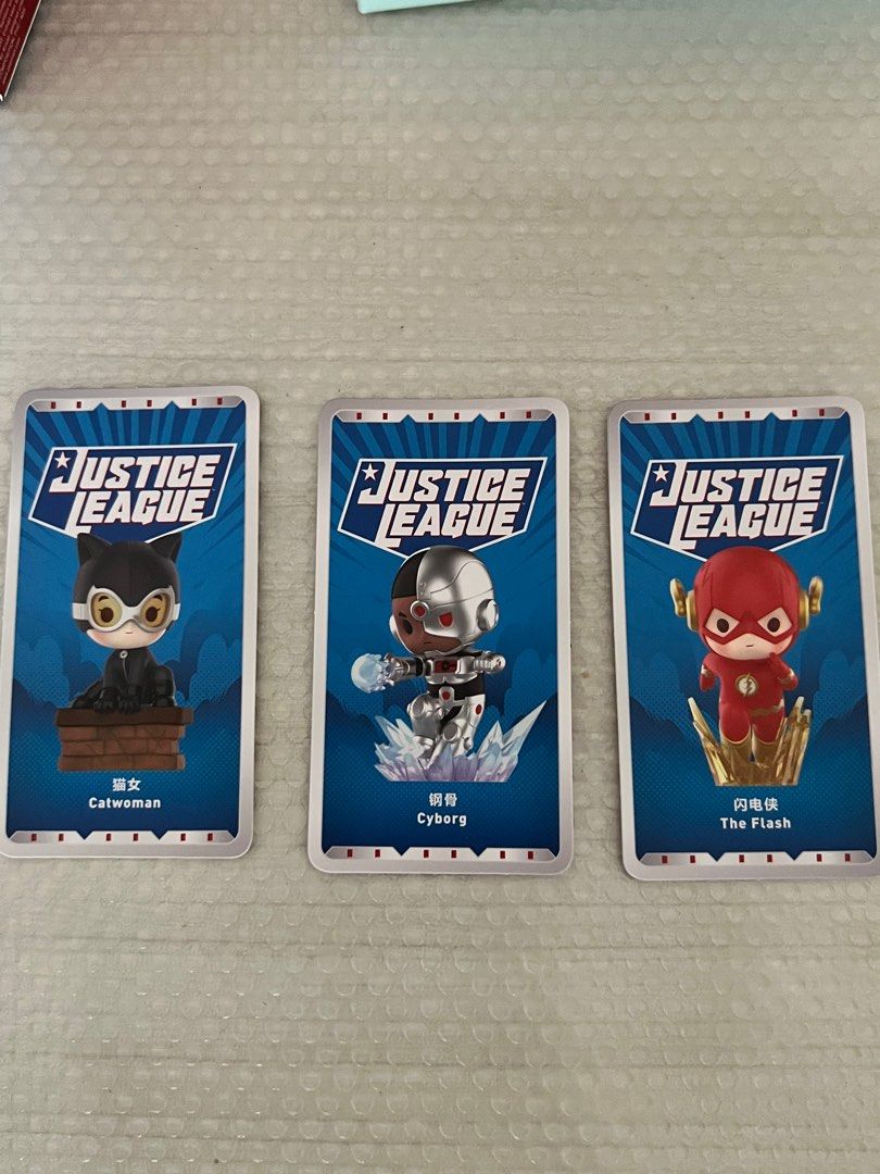 DC Popmart catwoman flash , Hobbies & Toys, Toys & Games on Carousell