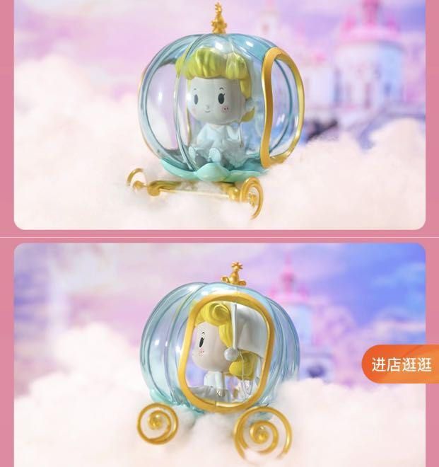 POPMART disney princess secret | Exclusive Ride Series | Cinderella ...