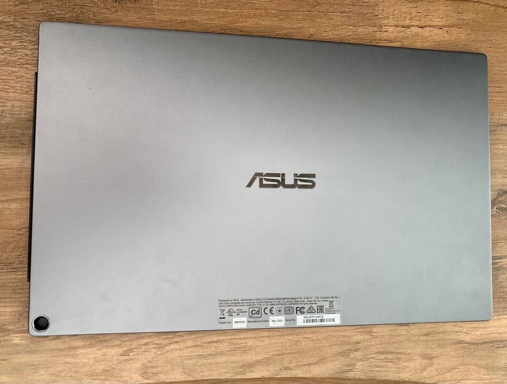 Portable monitor - ASUS zenscreen MB16ACE. Portable USB C monitor . Bag ...