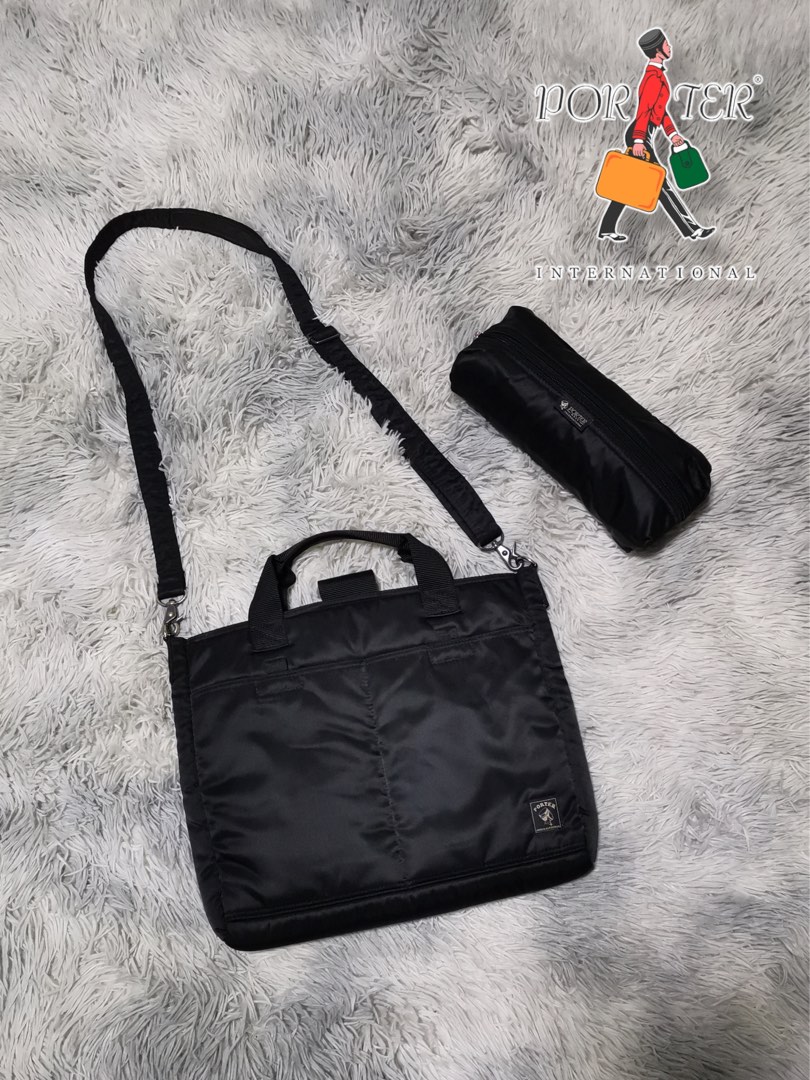 PORTER 2way with Pouch, Men's Fashion, Bags, Sling Bags on Carousell